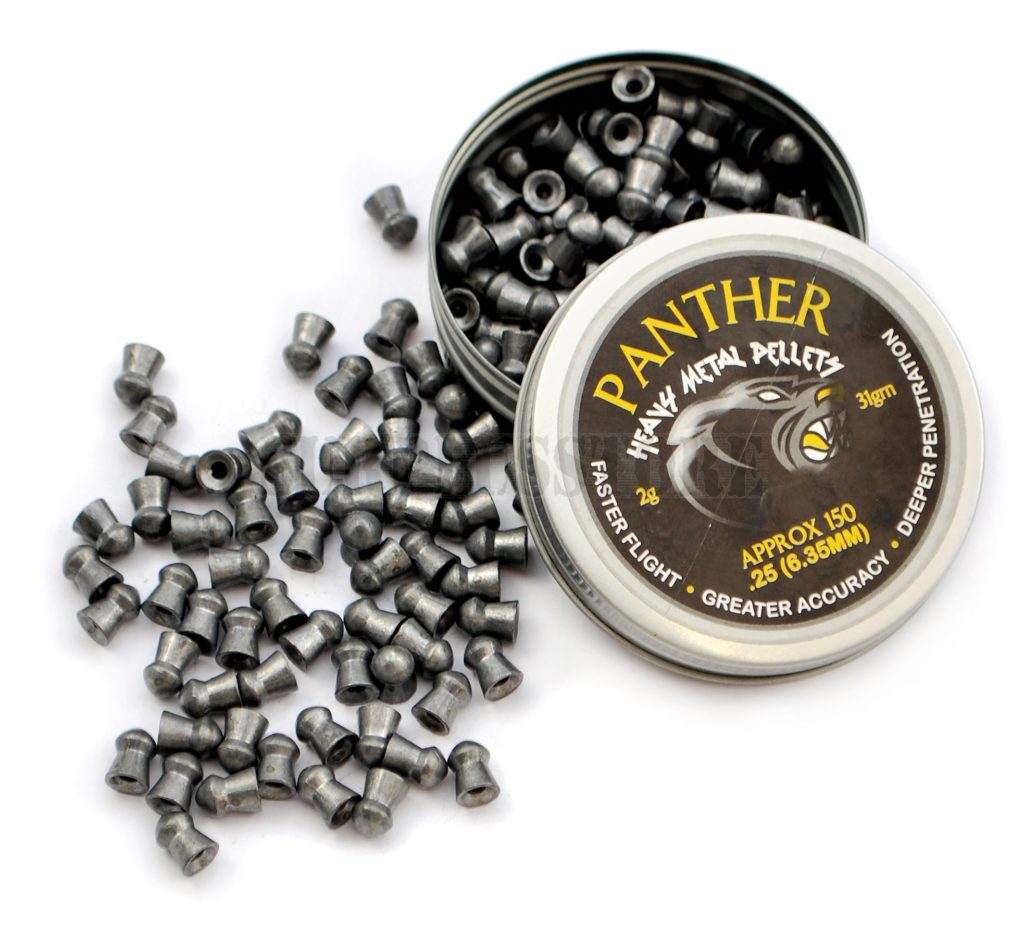 AirForceOne Panther Heavy Metal .25 (6.35mm) - Airgun Pellet Database