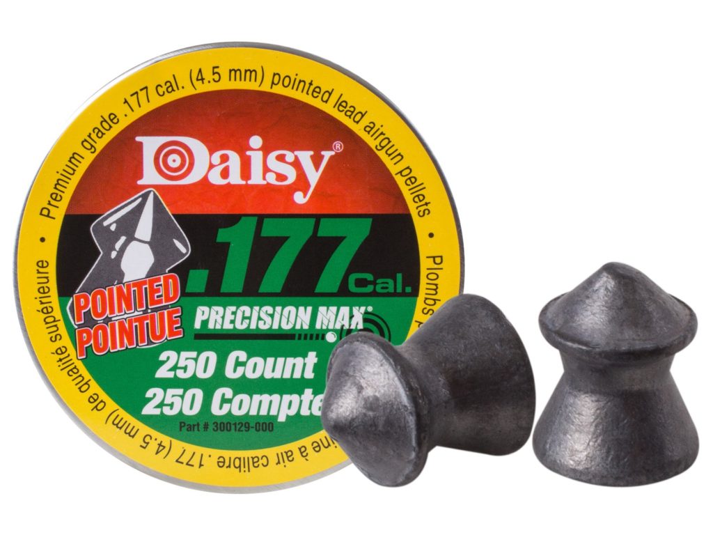 Daisy Precision Max (Pointed) .177 (4.5mm) - Airgun Pellet Database