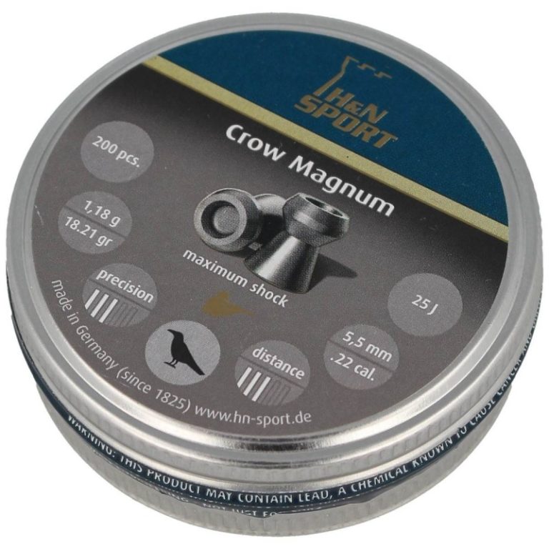 H&N Crow Magnum .22 (5.5mm) - Airgun Pellet Database