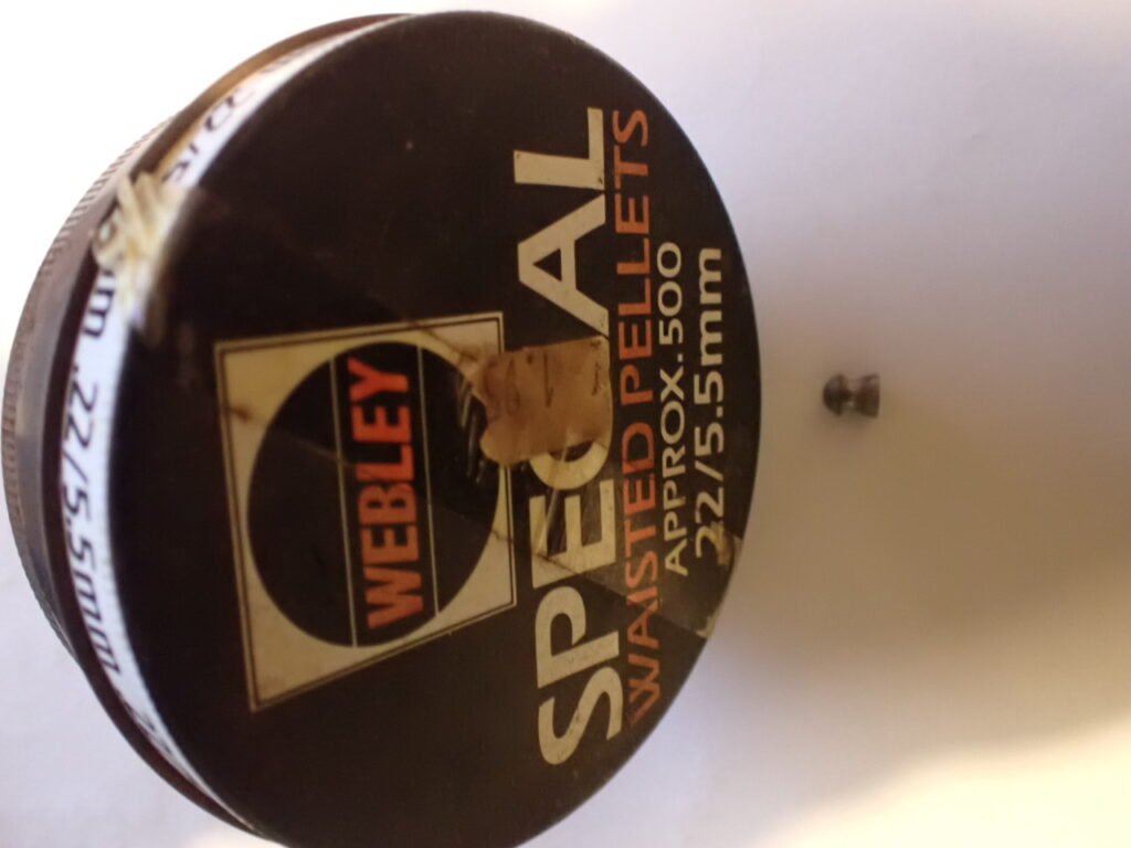 Webley Special Waisted .22 (5.5mm) - Airgun Pellet Database